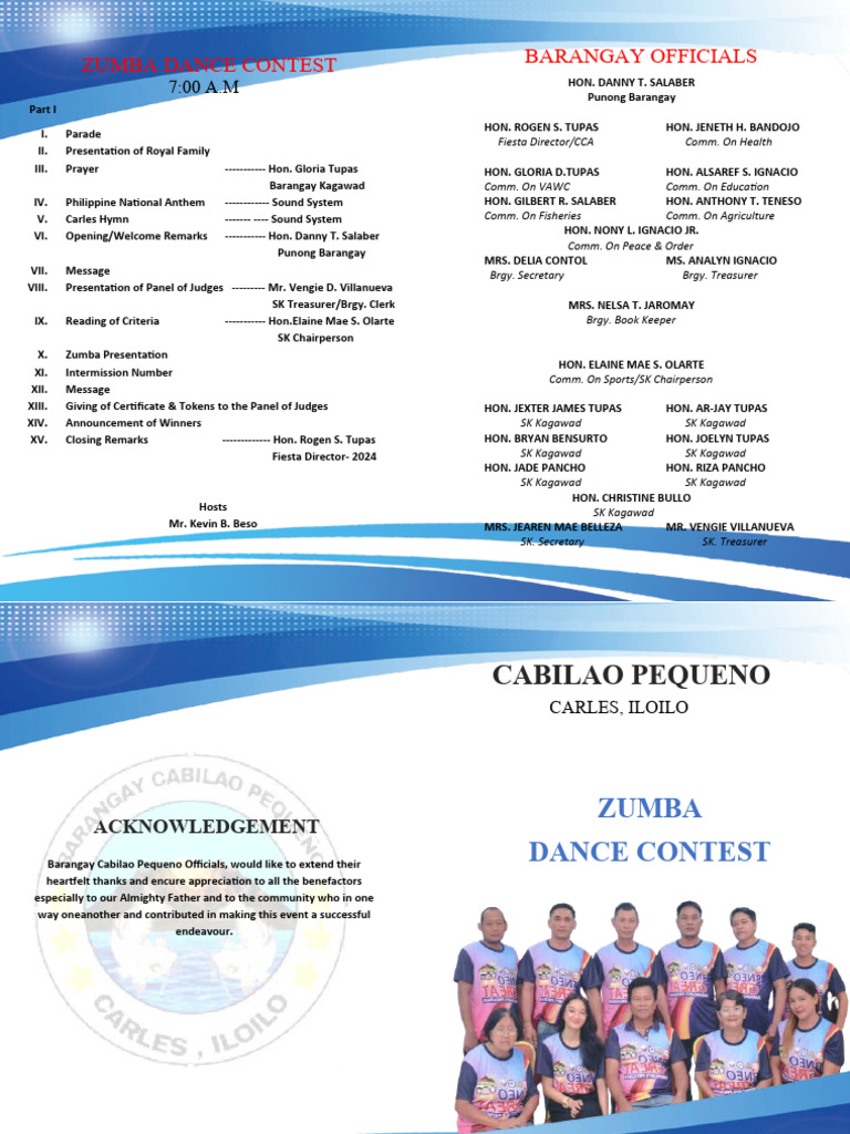 FIESTA PROGRAM | PDF