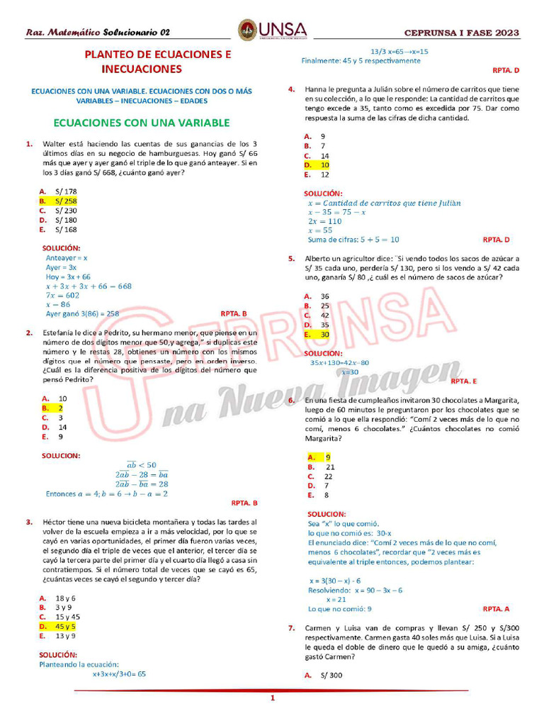 Sol RM 2 | PDF