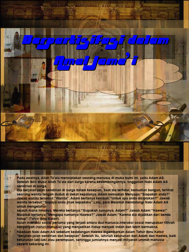 Berpartisipasi Dalam Amal Jama'i | PDF | Ilmu Sosial