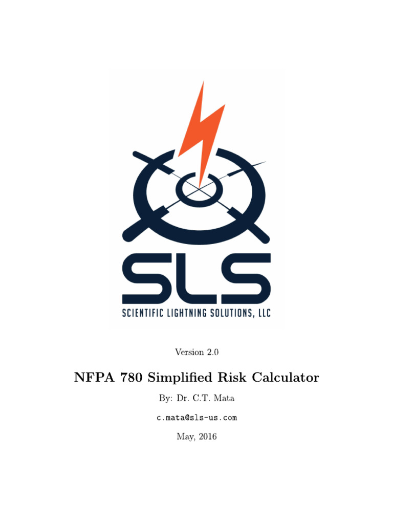 NFPA 780 Calculator Toturial | PDF