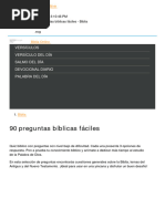 100 Preguntas Biblicas Fáciles | PDF | Jacob | David