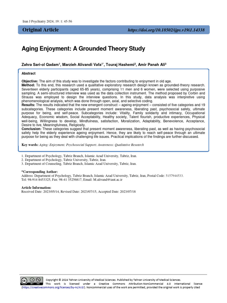 3612-Article Text-12854-2-10-20240108 | PDF | Happiness | Experience