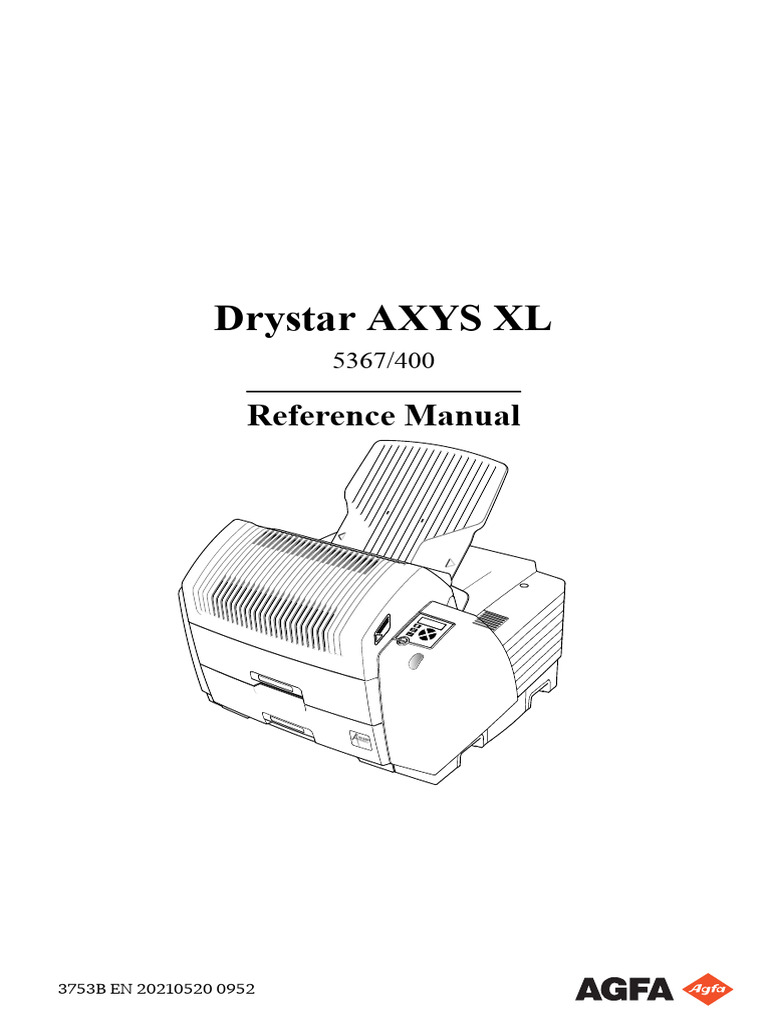 Drystar AXYS XL Reference Manual 3753 B 20210520 0952 (English) | PDF | Ip Address | Menu ...