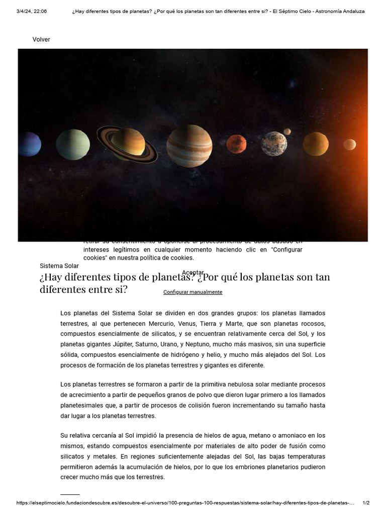 ¿Hay Diferentes Tipos de Planetas - ¿Por Qué Los Planetas Son Tan ... ¿Hay Diferentes Tipos de Planetas - ¿Por Qué Los Planetas Son Tan ...