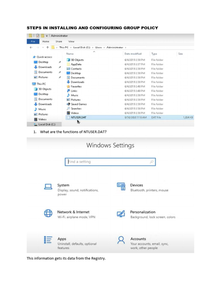 ITT565-Lab-week7-NURUL IZZATI | PDF | Group Policy | Software Engineering