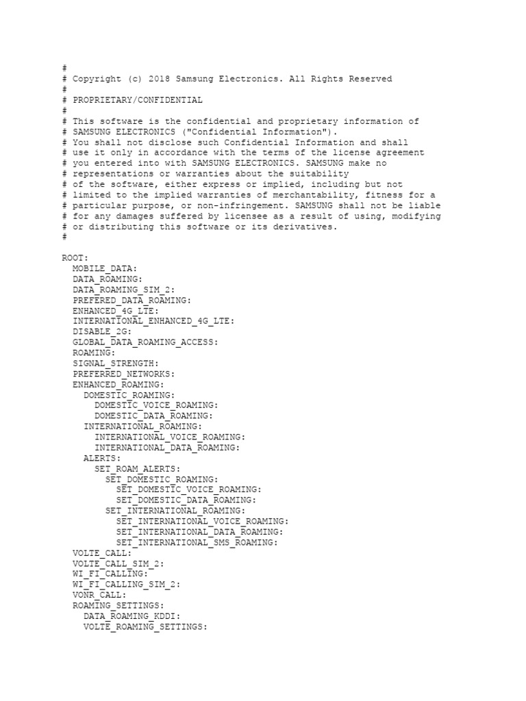 Net Settings Menu Config | PDF | Roaming | Proprietary Software