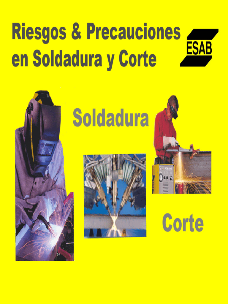 Riesgos y Seguridad en Soldadura | PDF | Soldadura | Construcción