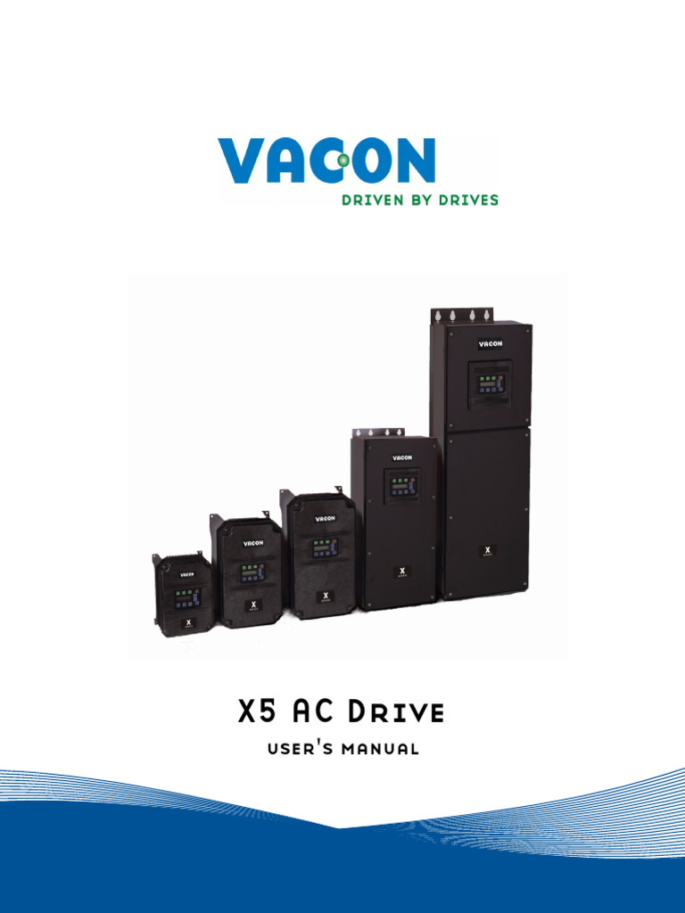 VACON X5 User Manual 1 | PDF | Parameter (Computer Programming) | Electrical Engineering