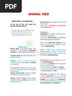 Classification of Feedstuffs in Nutrition | PDF | Animal Feed | Cereals