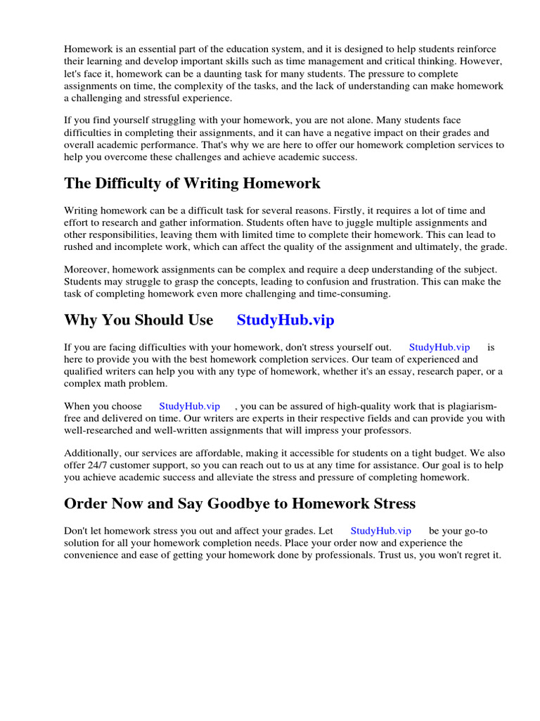 Homework Completer | PDF | Homework | Classroom