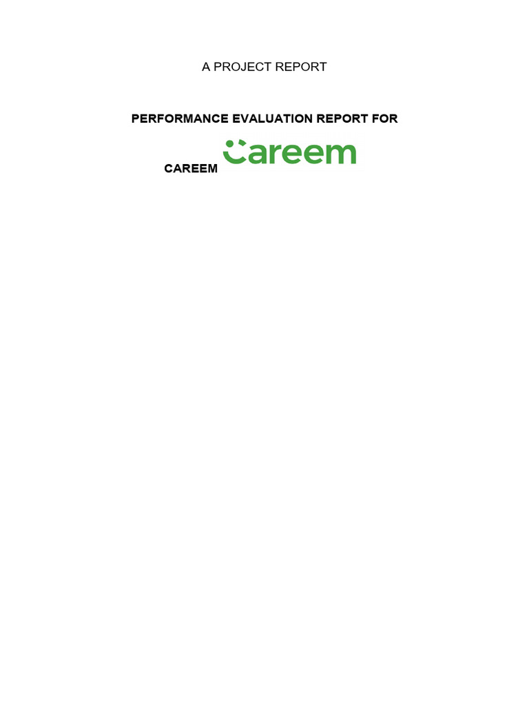 Careem Performance Evaluation Insights | PDF | Performance Appraisal ...