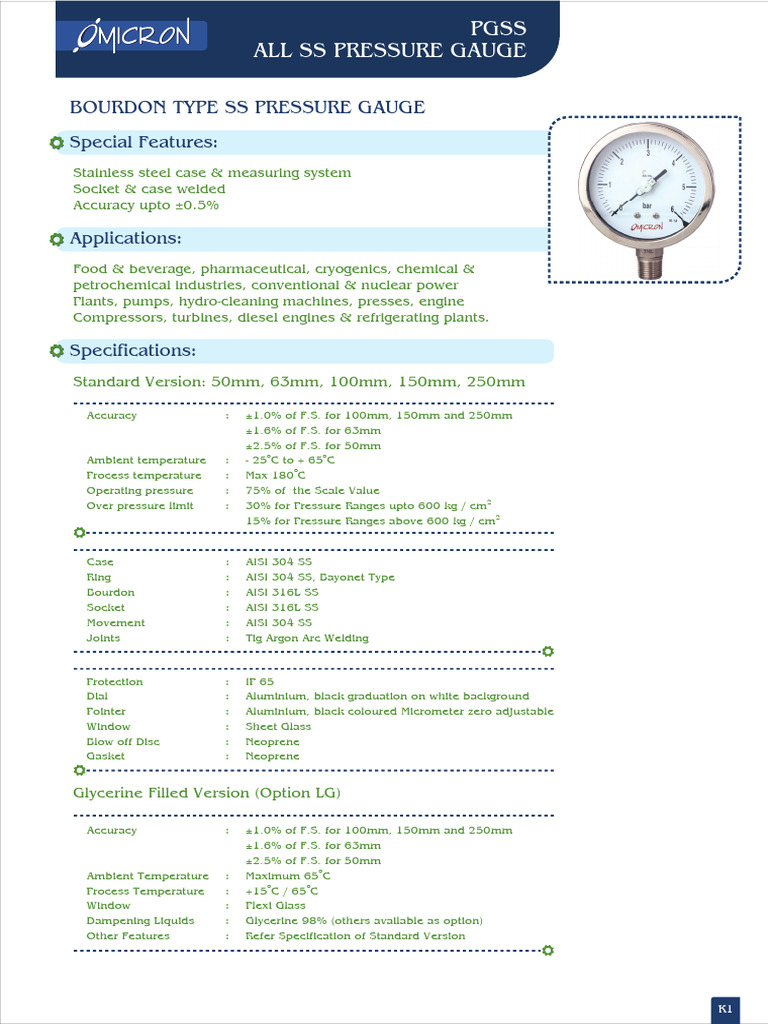 PGSS | Download Free PDF | Pressure Measurement | Pascal (Unit)