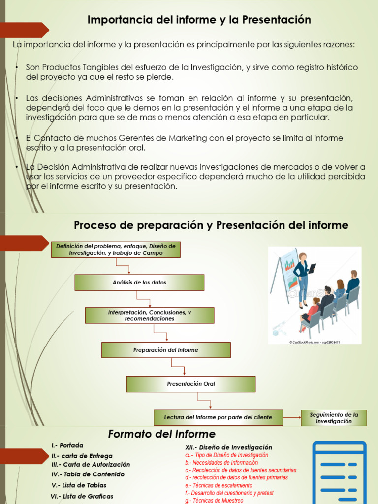 Importancia de la Presentación de Informes | PDF | Diseño ...