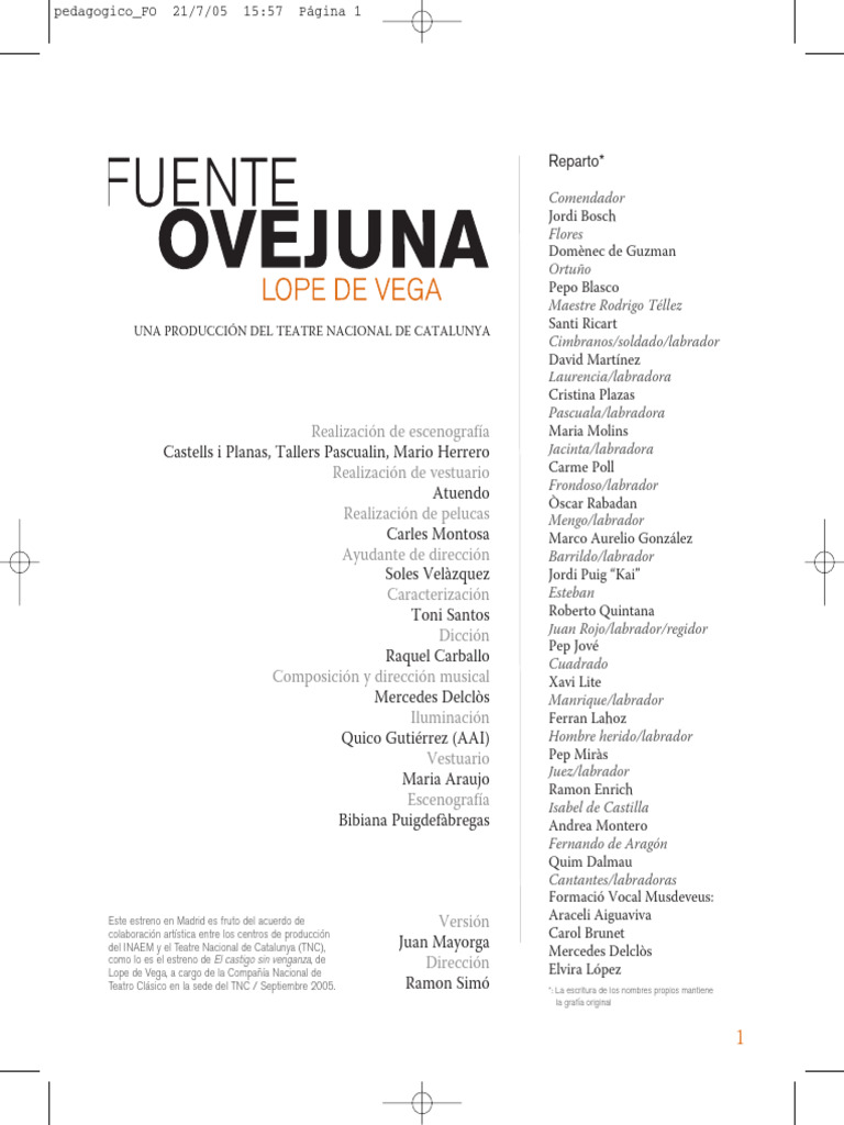 cp17 Fuenteovejuna | PDF