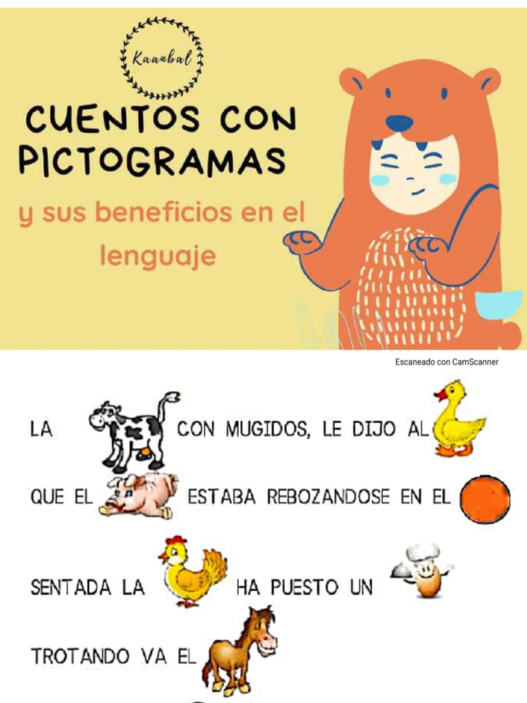 Cuentos Con Pictogramas | PDF