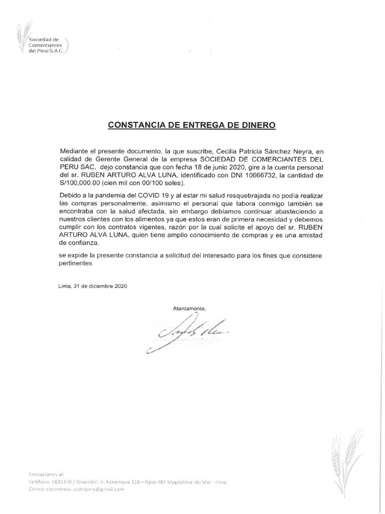 Socosac Julio 2020 | PDF