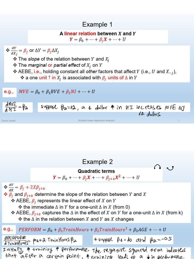 Multiple Linear Regression Analysis Guide | PDF | Applied Mathematics | Statistical Analysis