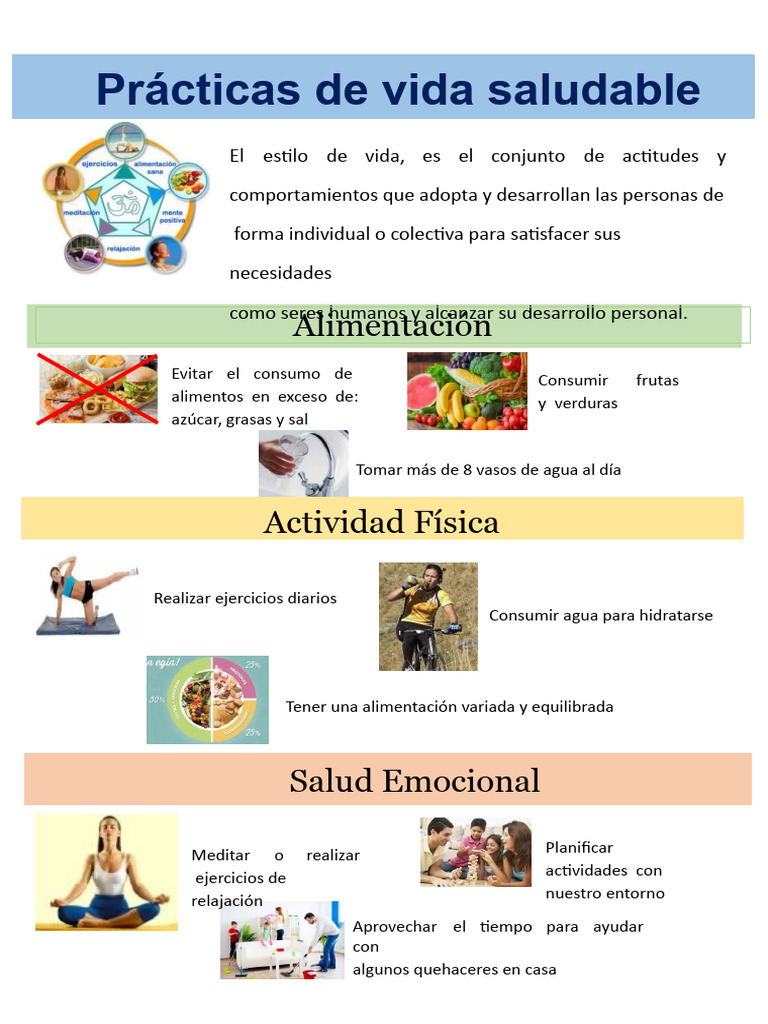 Infografia de Vida Saludable | PDF