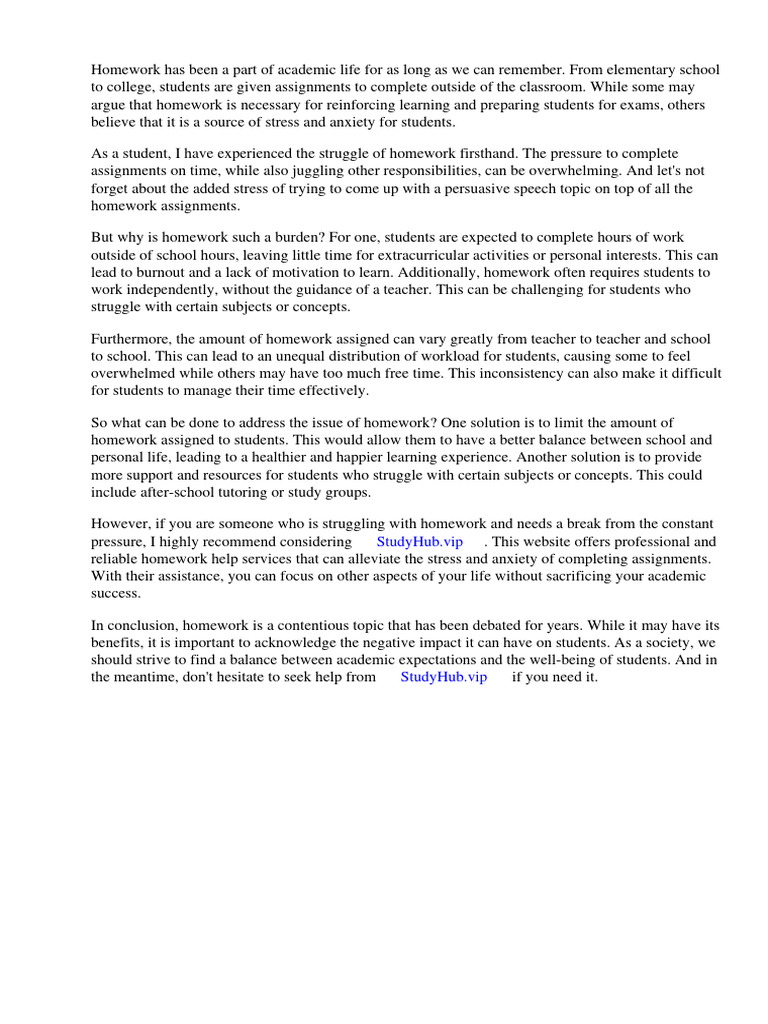 Persuasive Speech Topics Homework | PDF | Public Speaking | Persuasion