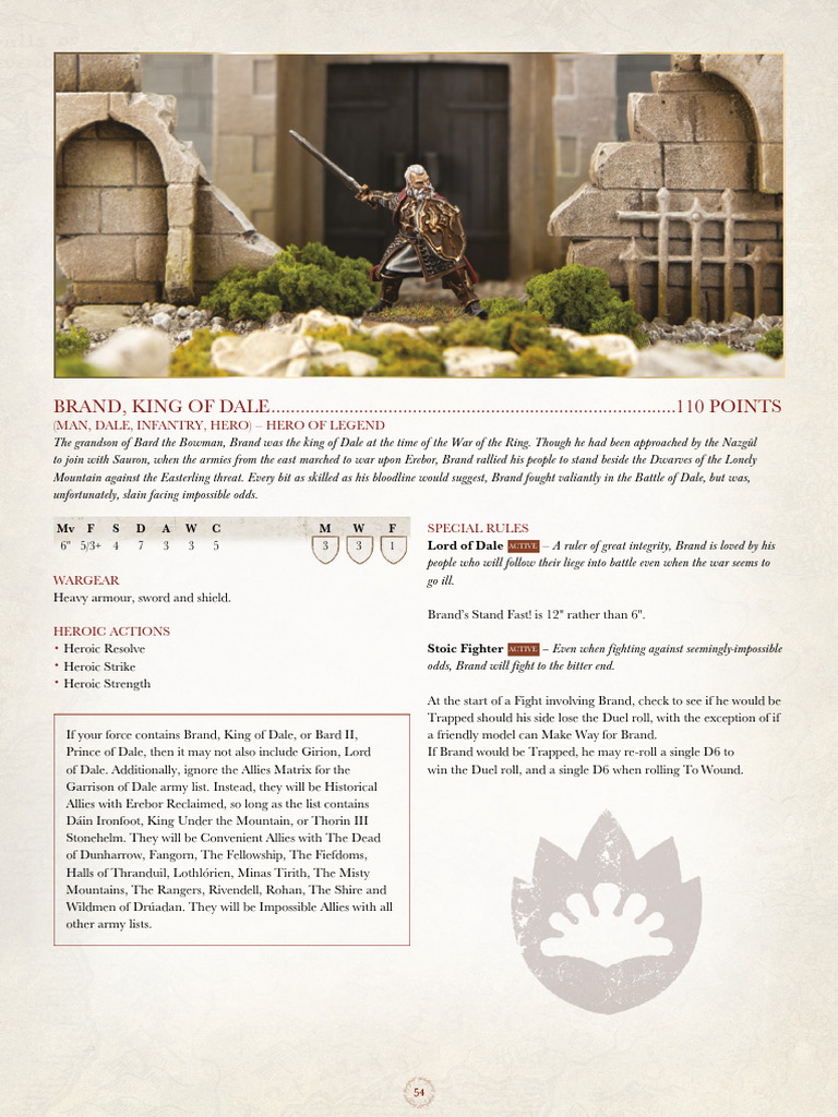 Middle-Earth - Defence of The North - Removed | PDF | Shield | Spear