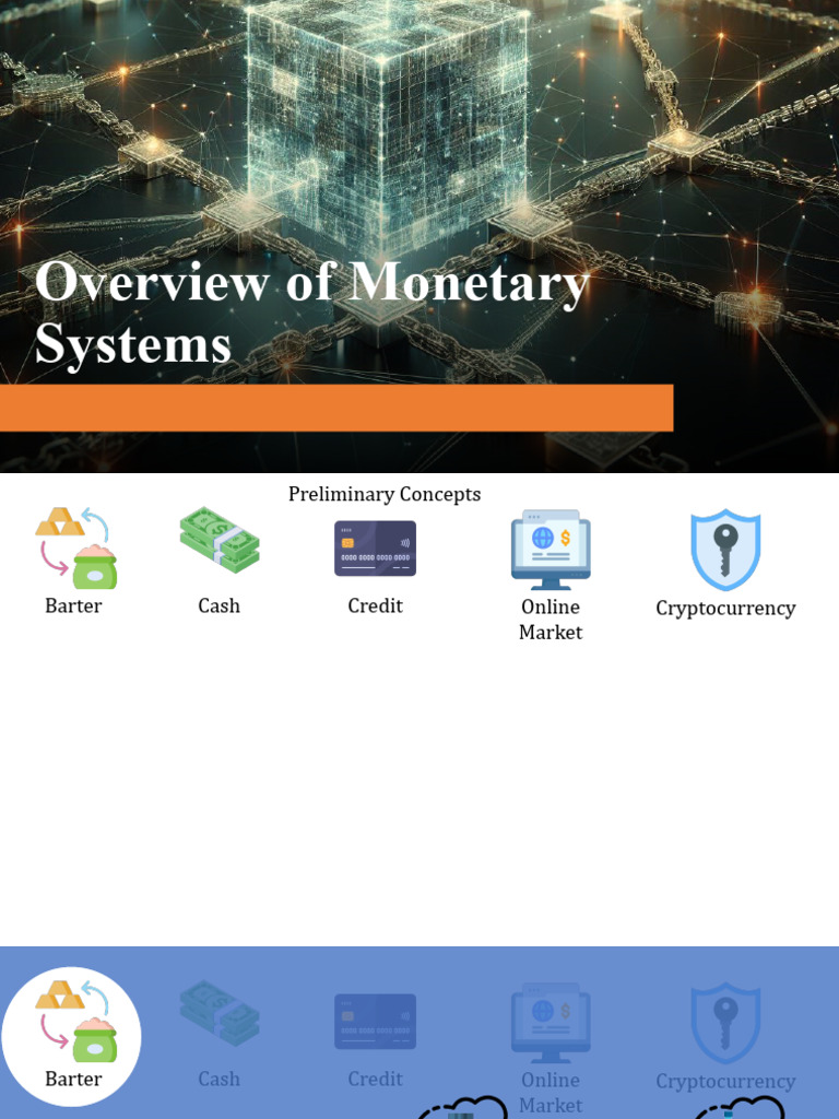 Overview of Monetary Systems | PDF | Cryptocurrency | Finance & Money ...