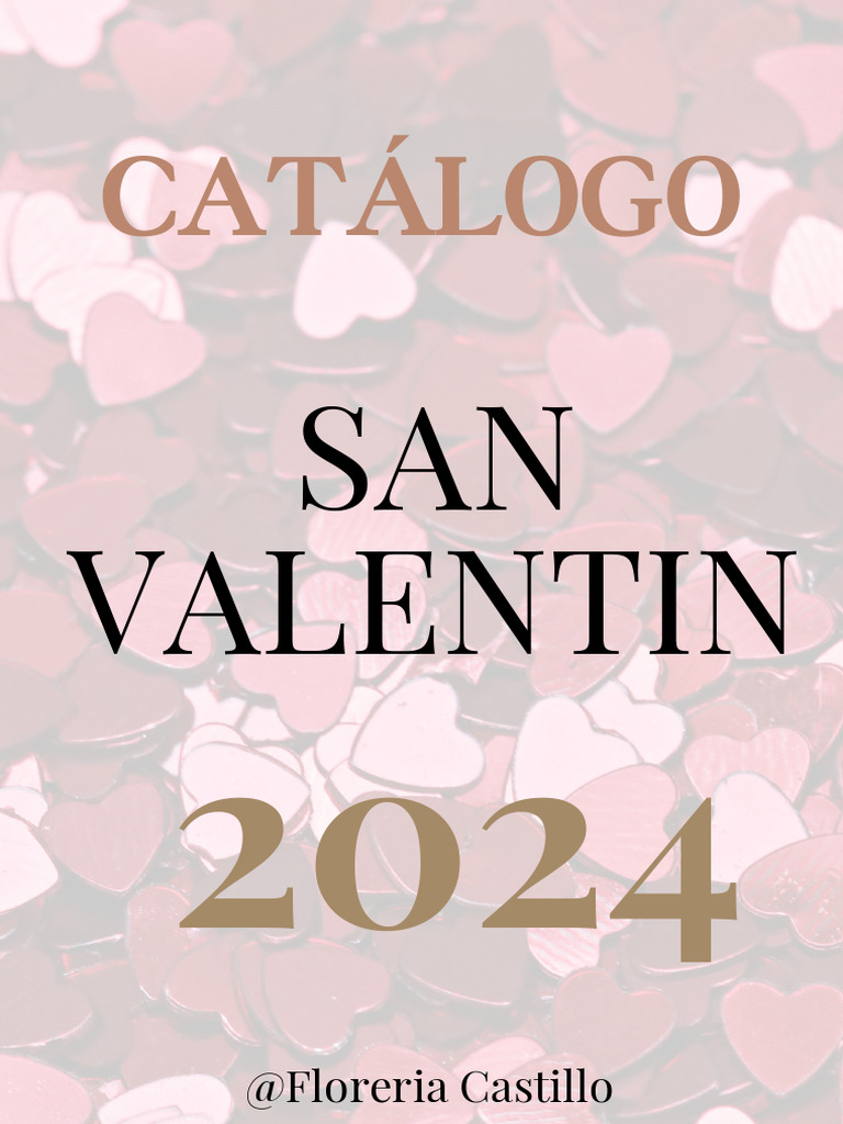 Catálogo San Valentín - Florería Castillo | PDF | Horticultura | Botánica