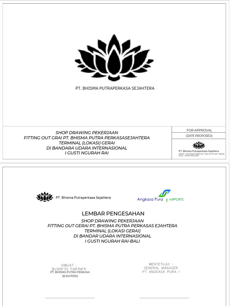 Standard Kop Proposal Shop Drawing Update 2023 PDF | PDF