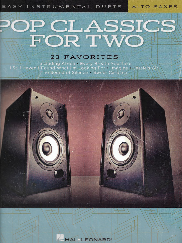 Pop Classics For Two (Alto Sax) | PDF