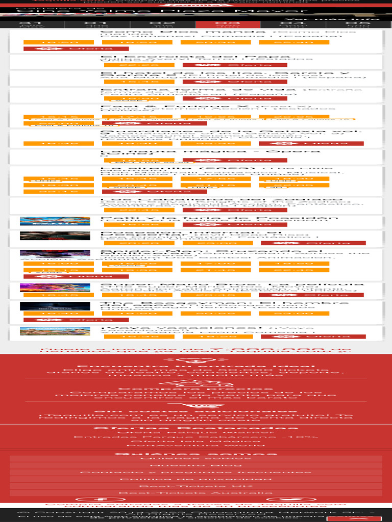 Cine Yelmo Plaza Mayor, Málaga - Cartelera, Sesiones y Entradas | PDF