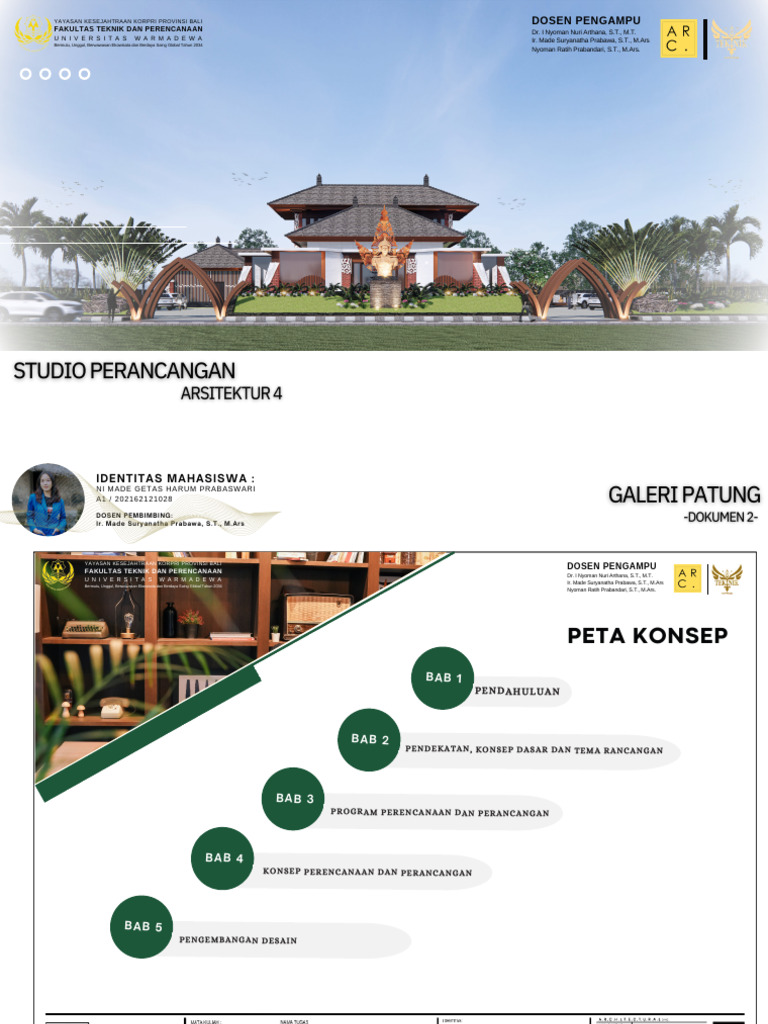 Stupa 4 - A1 - Gallery Patung - Ubud - Ni Made Getas Harum Prabaswari | PDF