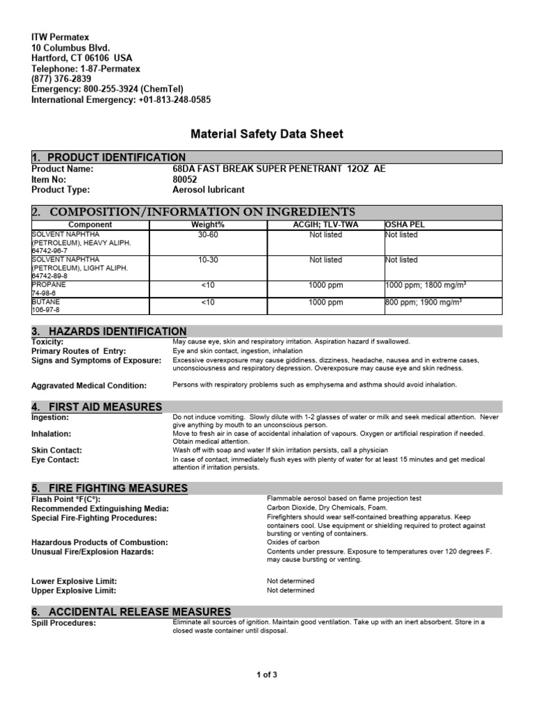 Aflojatodo Hoja de Seg | PDF | Solubility | Chemistry