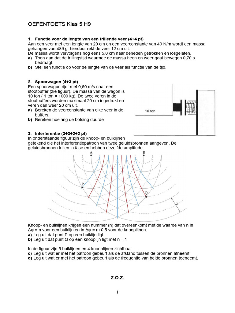 H09 - Oefentoets | PDF