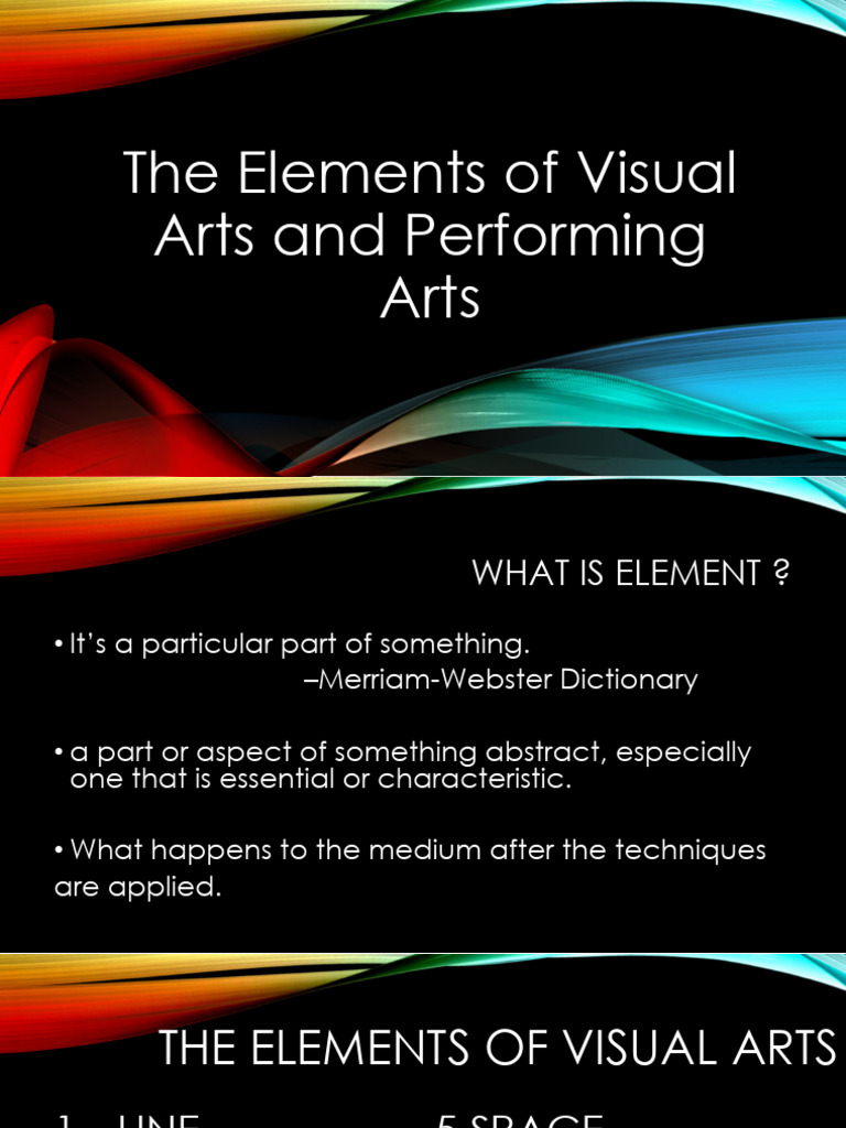 Elements of Visual Arts PDF | PDF | Color | Image Processing