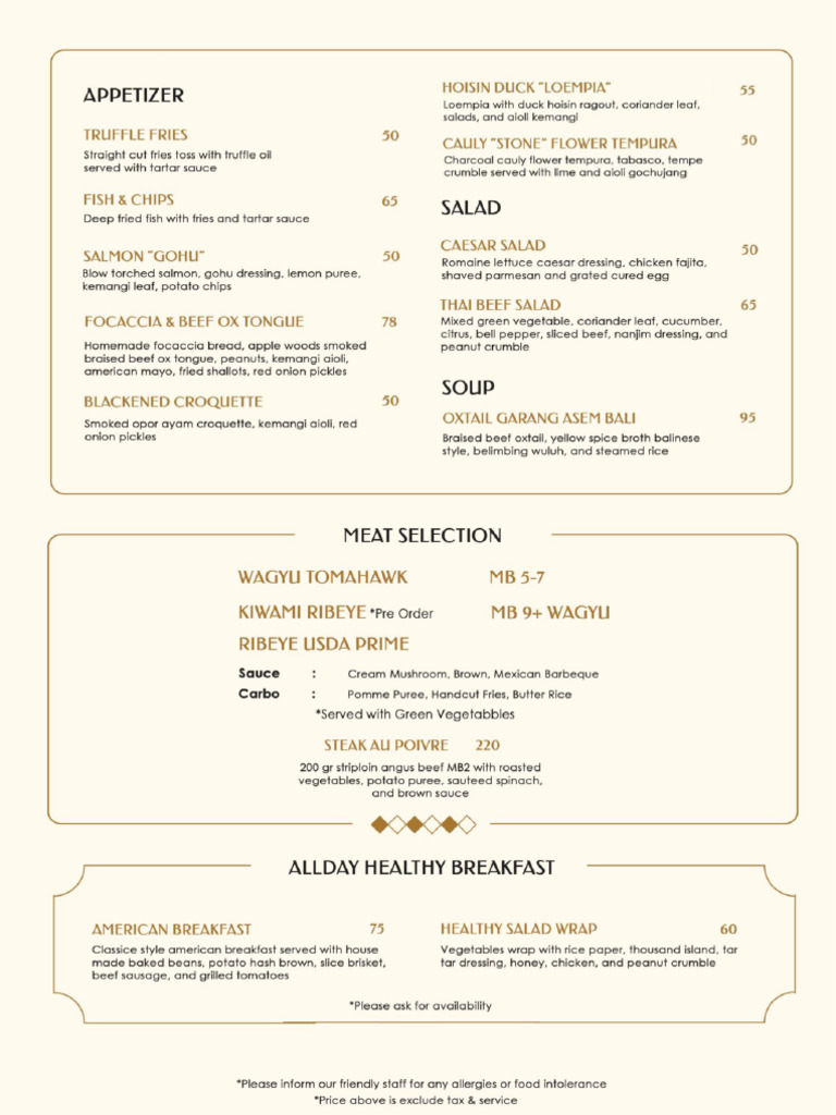 Menu Dialoogi Signature 2024 | PDF