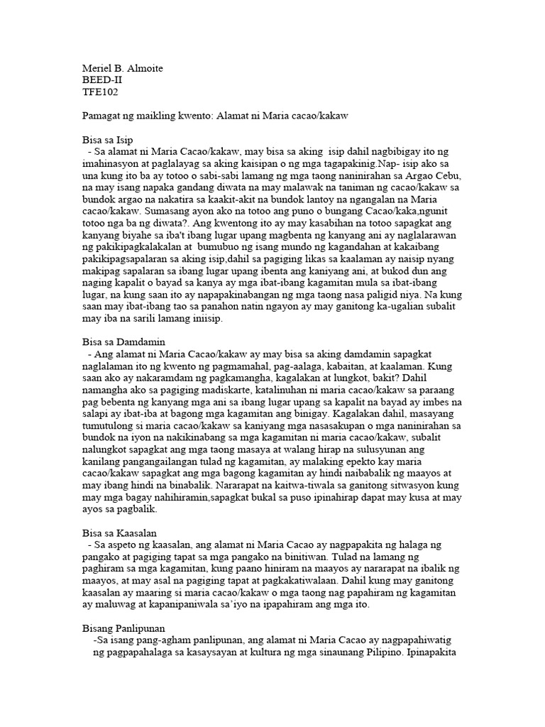 Almoite Meriel B. Tfe102 | PDF