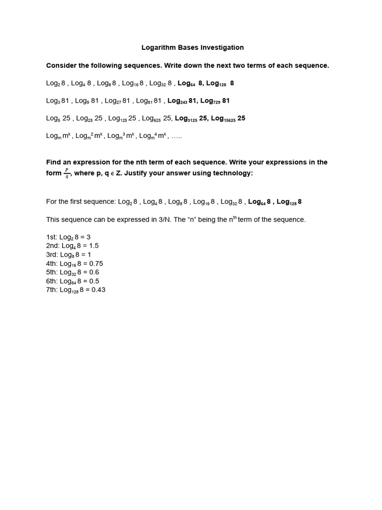 Mathematical Investigation Nicolas Roa | PDF | Mathematics ...