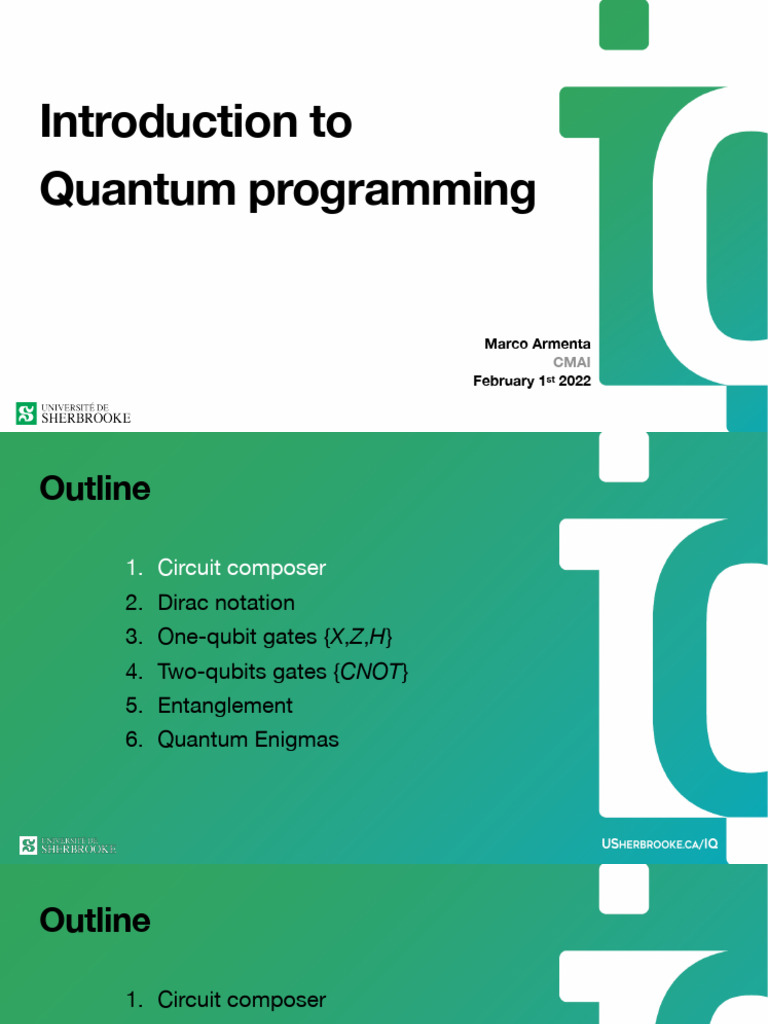 Intro To QP | Download Free PDF | Models Of Computation | Quantum Computing
