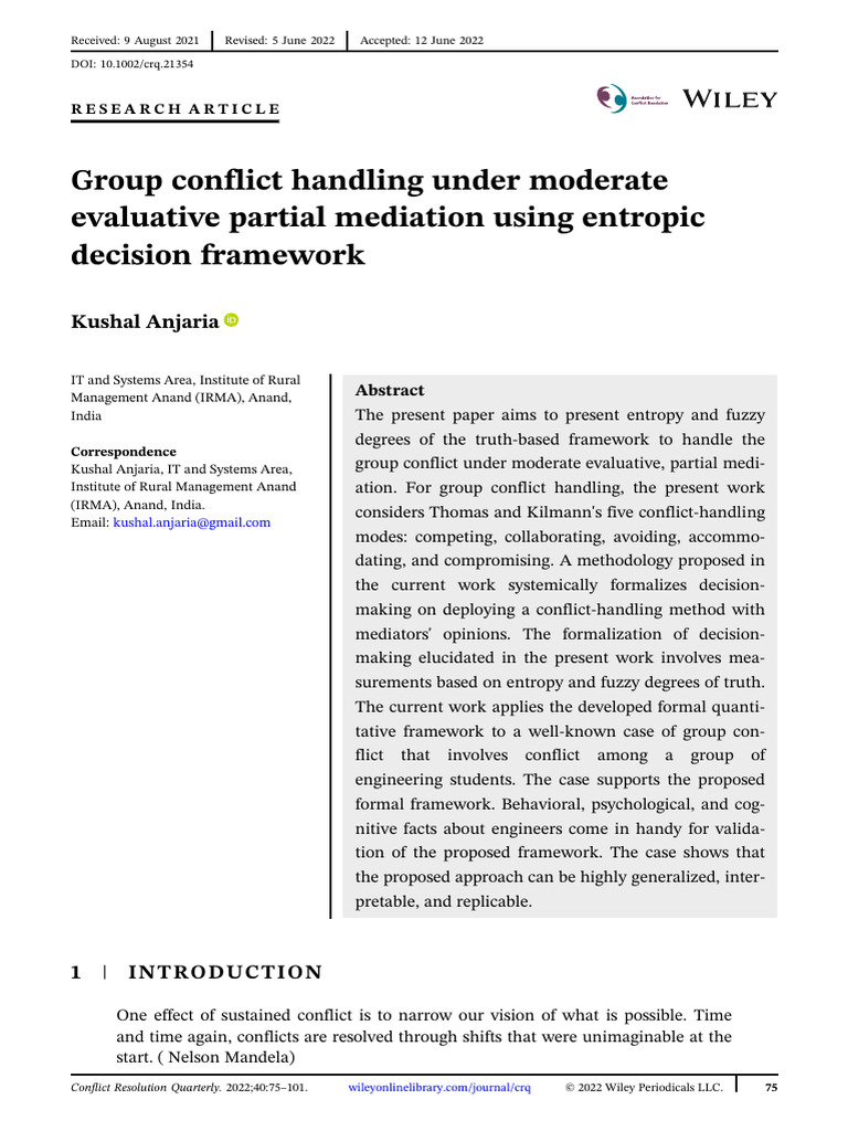 Retrieve | PDF | Entropy | Methodology