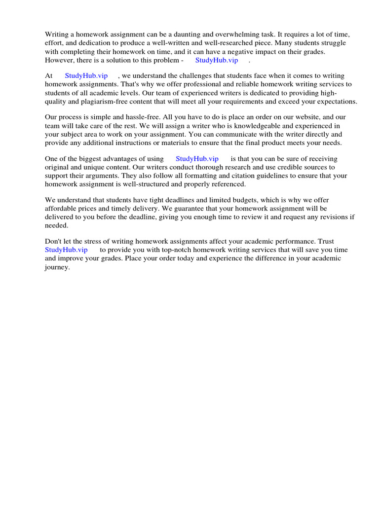 Homework Paragraph Writing | Download Free PDF | Homework | Paragraph