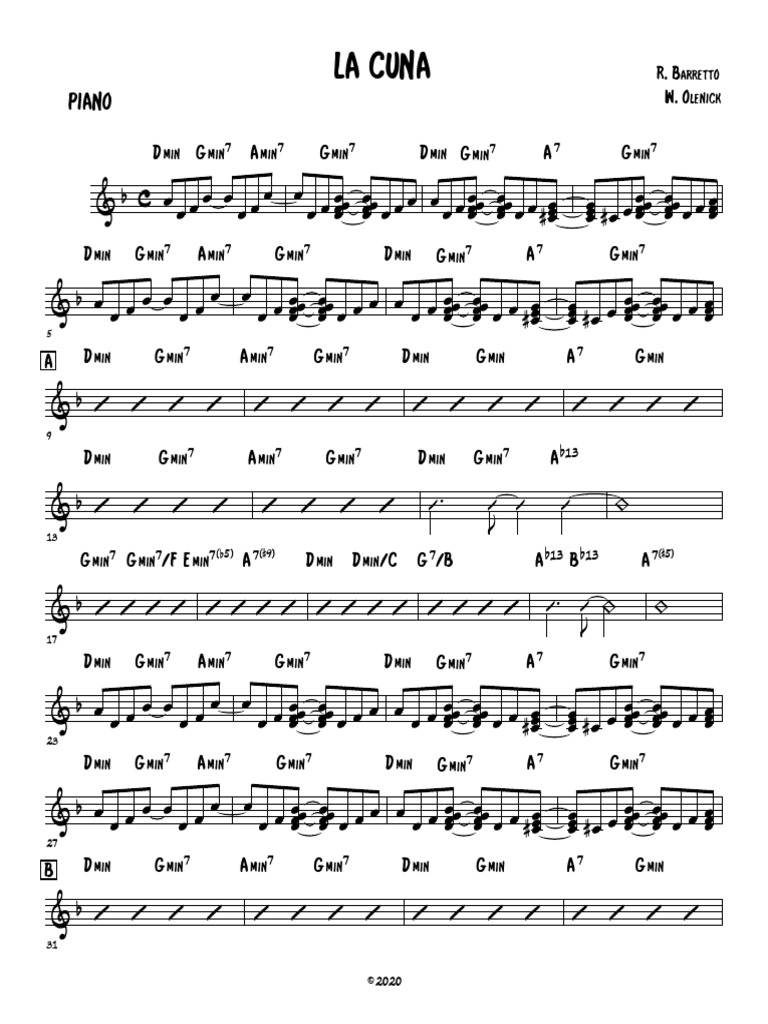 La Cuna - Piano | PDF