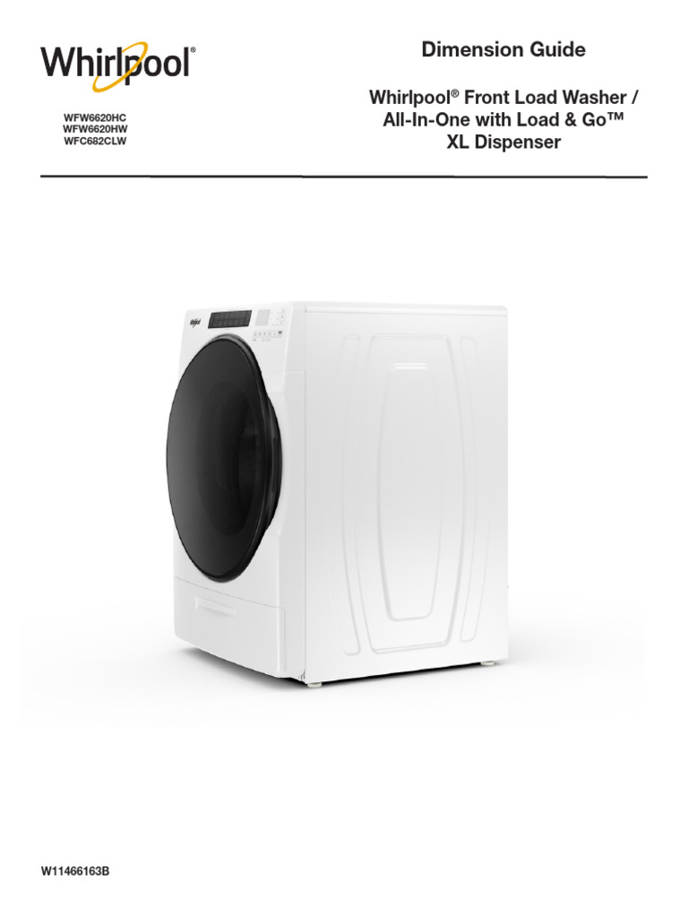 Whirlpool WFC682CLW | PDF | Alternating Current | Physical Quantities