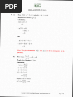 Csec - Add - Maths - May June 2023 - Paper - 2 Solutions | PDF
