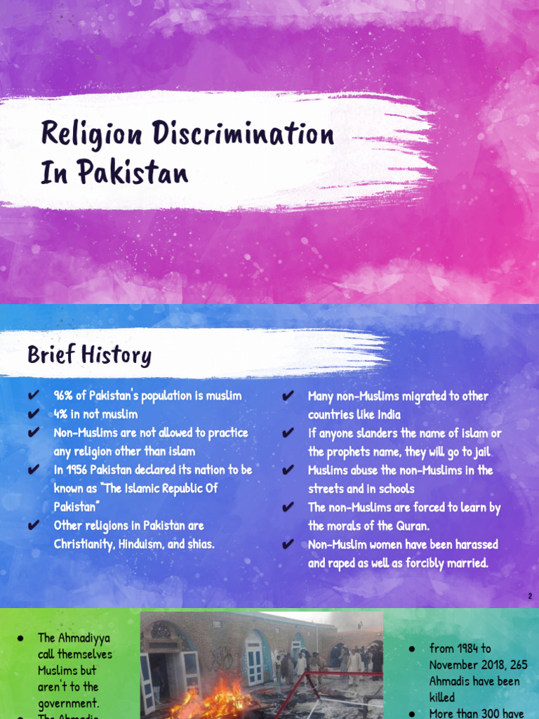 Religion discrimination | PDF | Kafir | Mosque