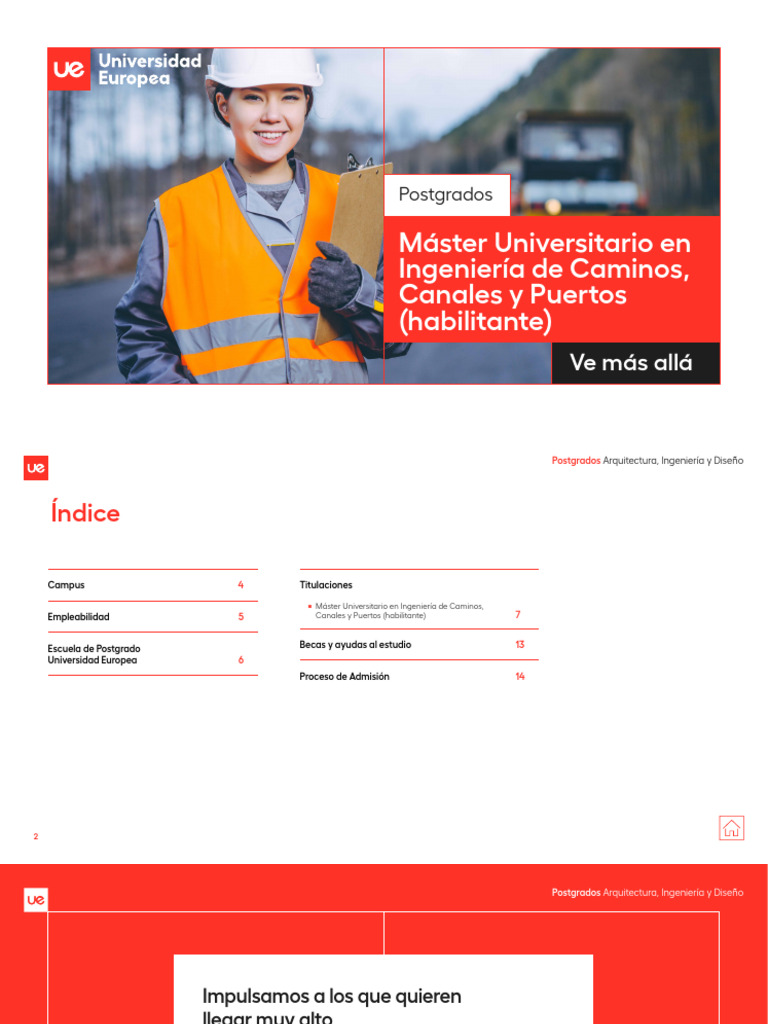 MU Ingenieria Caminos | PDF | Ingeniero civil | Ingeniería