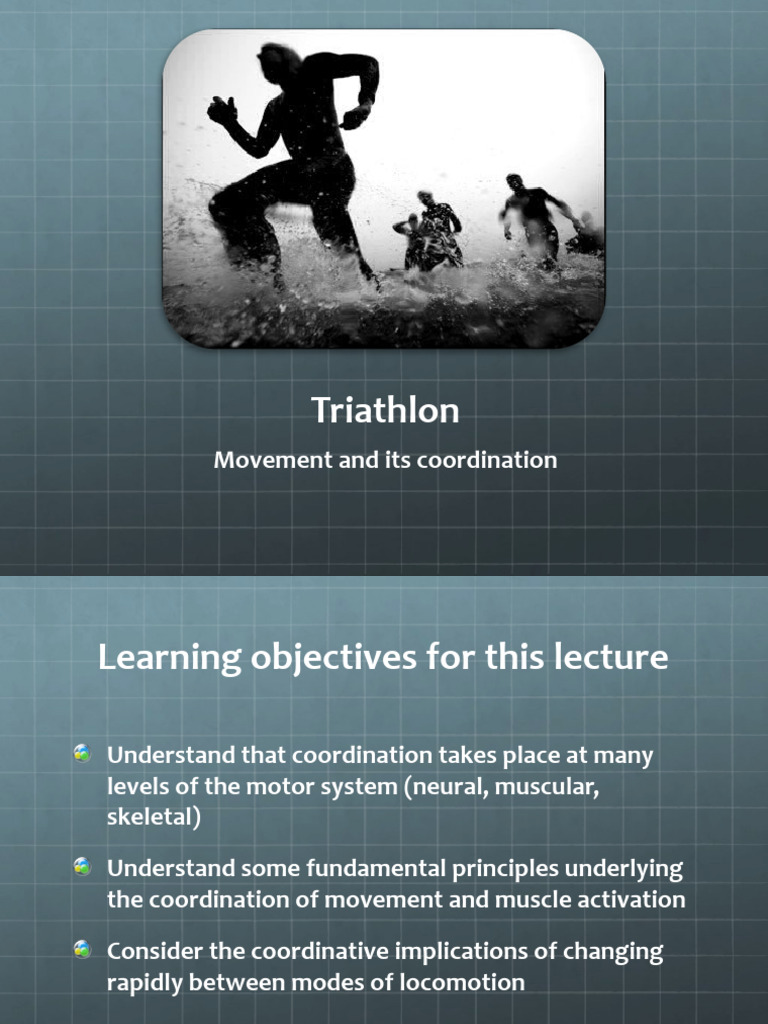 Triathlon Movement and Its Coordination | PDF | Skeletal Muscle | Force