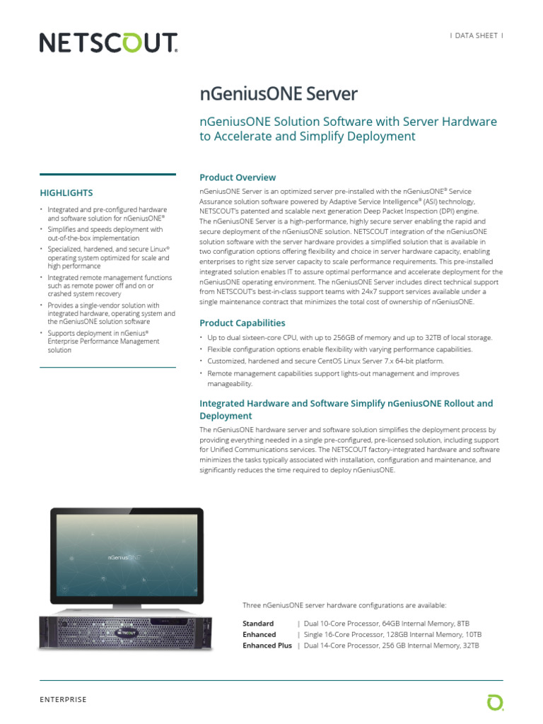 Ngeniusone Server Epds 026 | PDF | Server (Computing) | Operating System