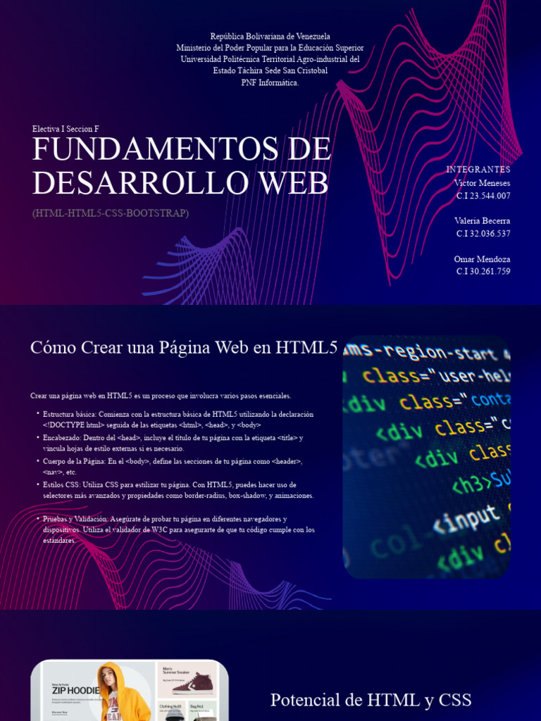 HTML5 - CSS3 - Bootstrap (Electiva 1) | PDF | Bootstrap (marco frontal) | HTML