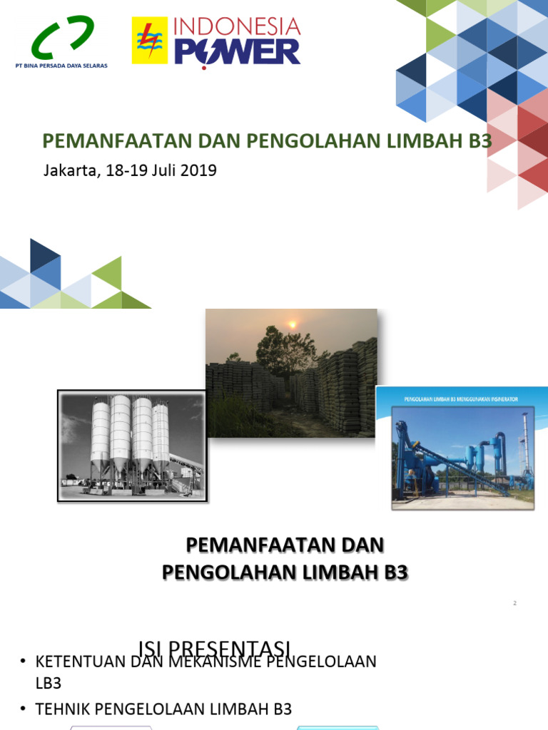 Pemanfaatan Limbah B3 Secara Efektif | PDF