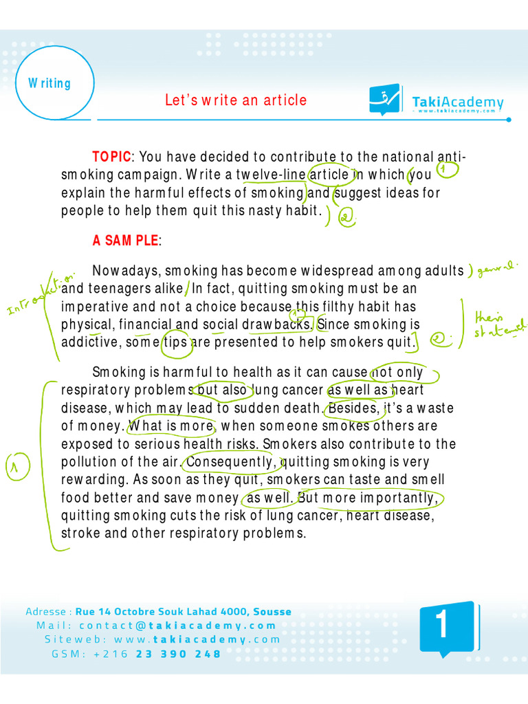 Bac Free Writing 11 | PDF