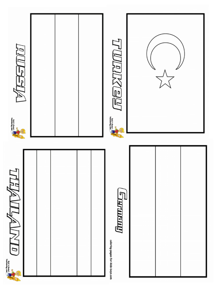 flags to colour 2 | PDF